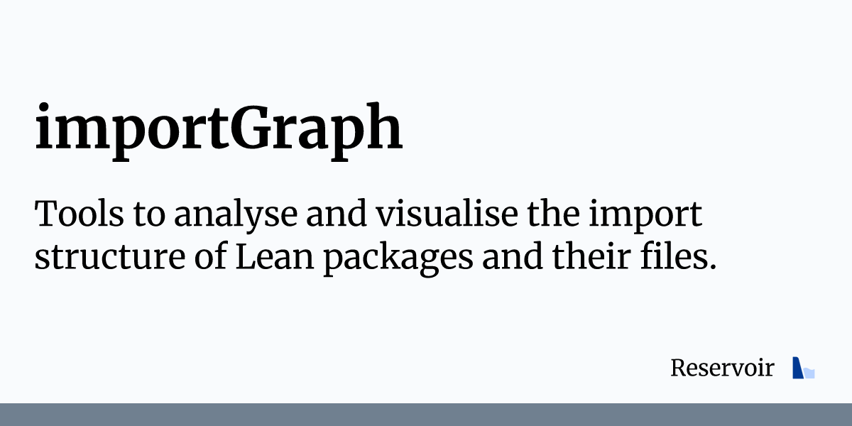 importGraph | Reservoir