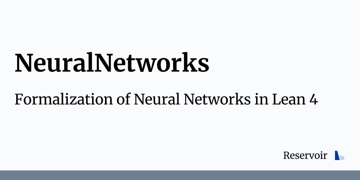 NeuralNetworks | Reservoir